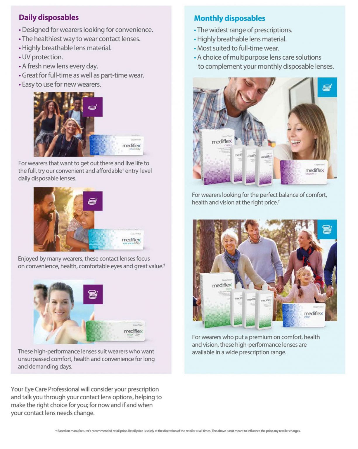 MediFlex Contact Lenses - Kingsbridge Eye Care